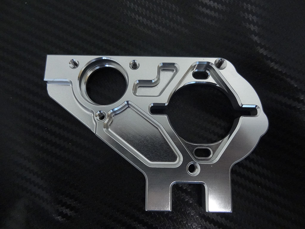 QS Electric Dragster CNC Right side motor to transmission mounting ...