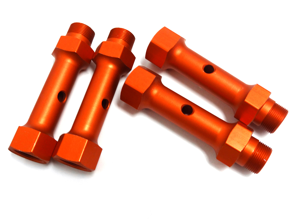 Raminator Monster Truck Red Pointed Wheel Nut Extender Kit – Primal RC – UK