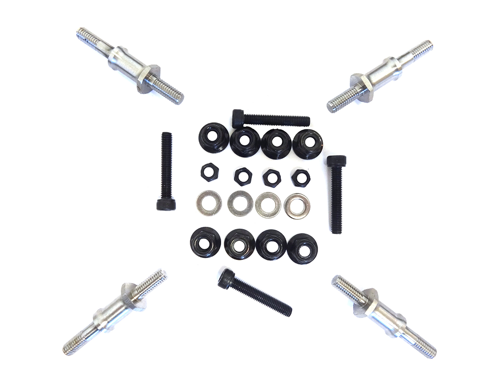 Primal RC V4, V3 Monster Truck Dual MEGA Shock Mounting Hardware Kit ...